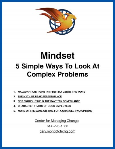 5 Simple Ways Complex Problems - Center for Managing Change